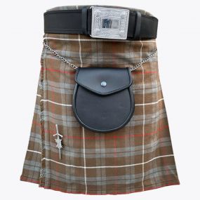 Clan Fraser Weathered Tartan Kilt - Authentic Men's Kilt