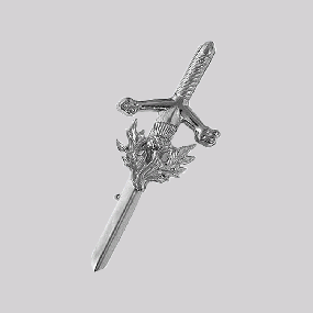 Scottish Highland Celtic Kilt Pin - Elegant Kilt Accessory