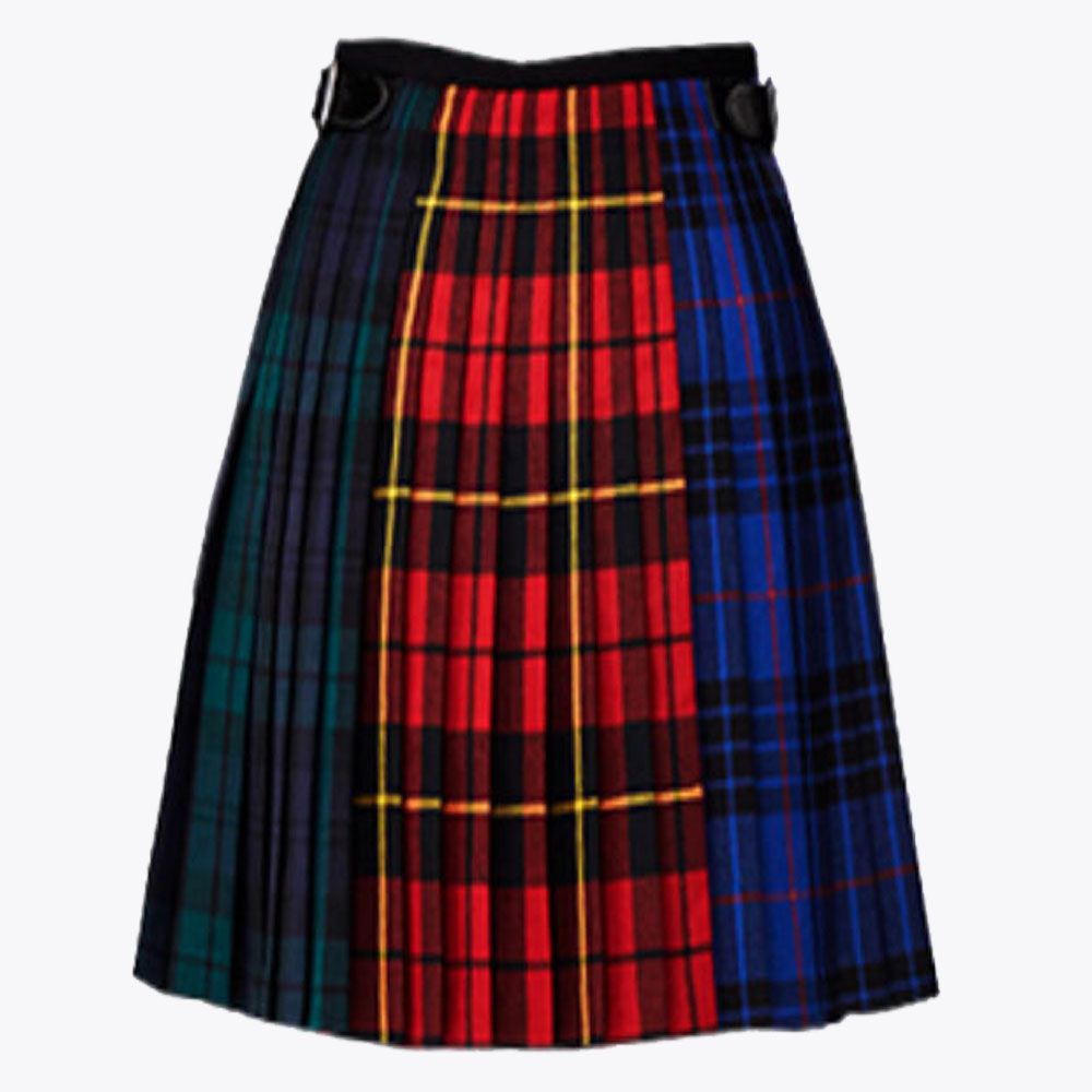 Women Long Royal Stewart Tartan Kilt